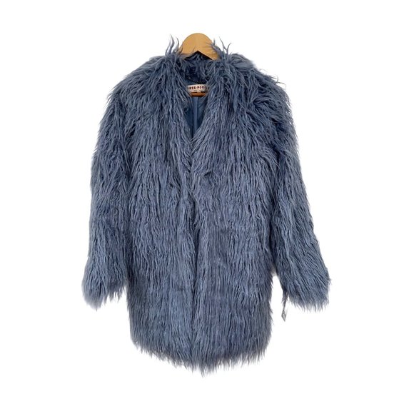 Free People | Jackets & Coats | Free People Renata Faux Fur Coat Size ...